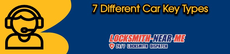 7 Different Car Key Types - Locksmith Near Me